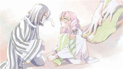 Mitsuri With Iguro Anime Pregnant Demon Hunter Yuki