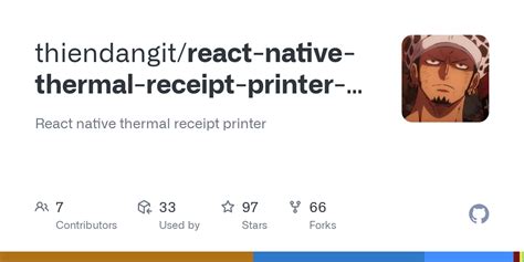 GitHub Thiendangit React Native Thermal Receipt Printer Image Qr React Native Thermal Receipt