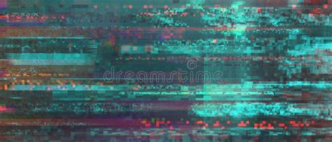 Pixelated Digital Noise Texture Stock Illustration Illustration Of Pixelated Motion 200448196