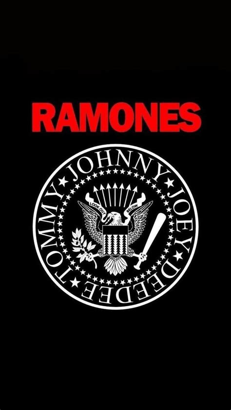 Ramones Logo Poster Anarcopunk Melhores Do Rock Fotos De Bob Marley