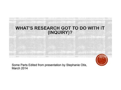 Inquiry Project Assignment Presentation Pptx