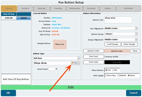 Pos Buttons Troubleshooting Centeredge Software