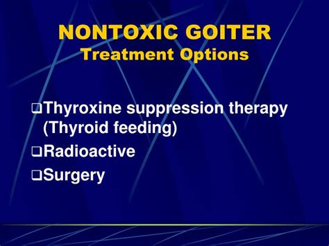 Ppt Simple Nontoxic Goiter Diffuse And Multinodular Powerpoint Presentation Id 2108616