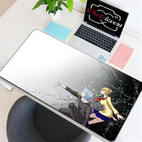 Himiko Toga Mouse Pad Gaming Desk Accessories Mousepad Rgb Cute Pc