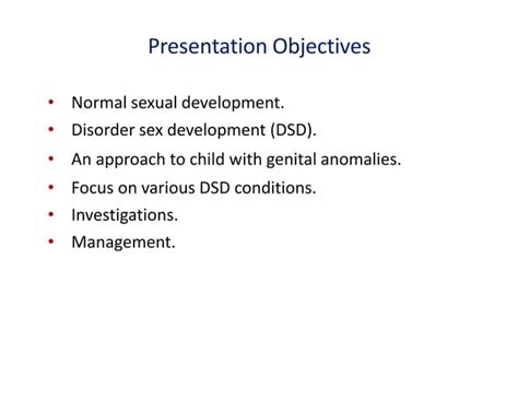 Disorder Of Sex Differentiation Presentation Pdf