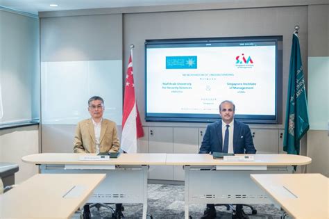 Sim Academy Is Honoured To Sign An Mou With Naif Arab University For Security Sciences Nauss