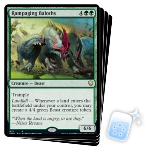 Rampaging Baloths Commander Deck X4 Commander Legends Magic Mtg Mint