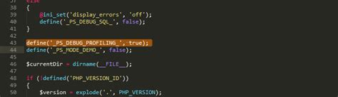 Prestashop Debug Profiling Dh42