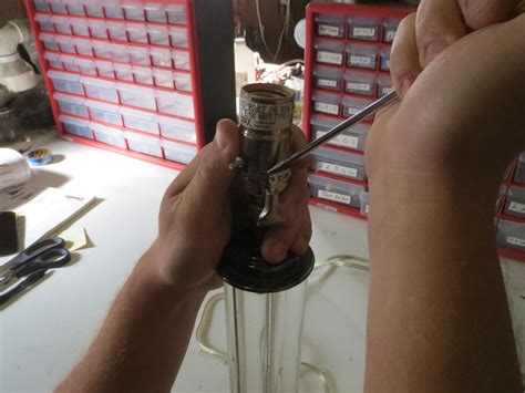 Lamp Parts And Repair Lamp Doctor Replacing A Dimmer Socket With A Turn Knob