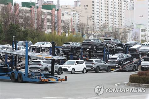 카캐리어 운송 시작 연합뉴스