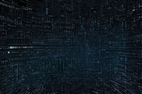 binary code background digital abstract technology background premium