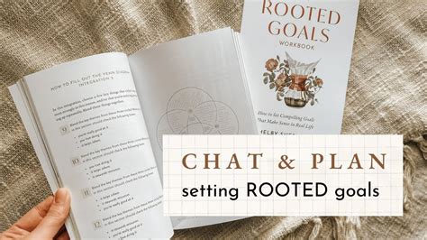 Chat Plan Setting Realistic ROOTED Goals Evergreen Planner Planner Planwithme