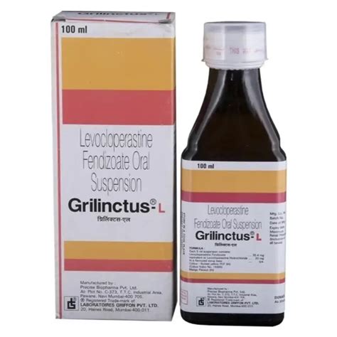 Grilinctus L Oral Suspension View Usage Side Effects Price And Subtitute Egmedi