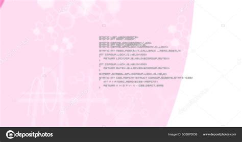 Image Scientific Data Processing Dna Strand Spinning Global Science