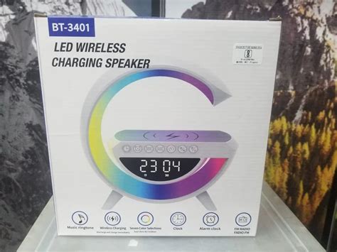 BT 3401 LED Wireless Charging Speaker at ₹ 595/piece | Ludhiana | ID ...