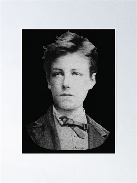 Arthur Rimbaud Modern Art Decor Unframe