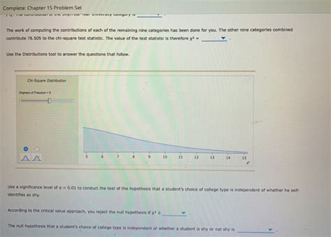 Solved Complete Chapter 15 Problem Set Back To Assignment