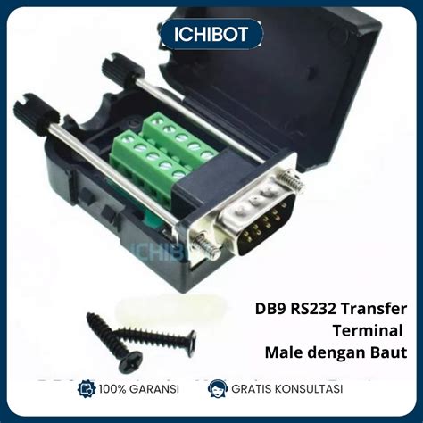 Db9 Rs232 Transfer Terminal Male Dengan Baut Ichibot Store Db9 Rs232 Transfer Terminal Male Dengan Baut Ichibot Store