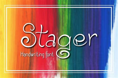 Stager Font Download Free Resource