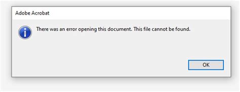 Auto Error From Adobe Error Opening This Documen Adobe Community