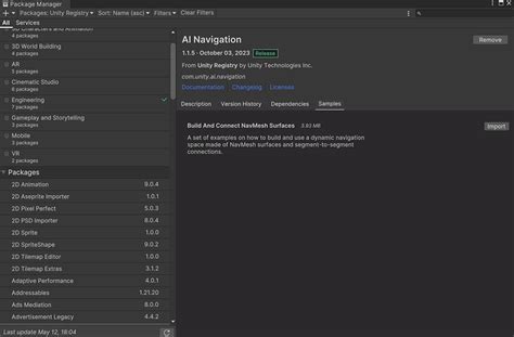 a guide on using the new ai navigation package in unity 2022 lts and