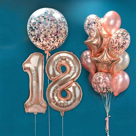 18 Birthday Balloons