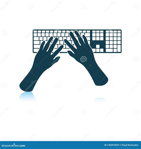 Typing Icon Cartoon Vector 219346235