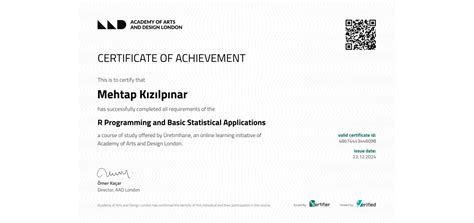 Mehtap Kızılpınar On Linkedin R Programming And Basic Statistical