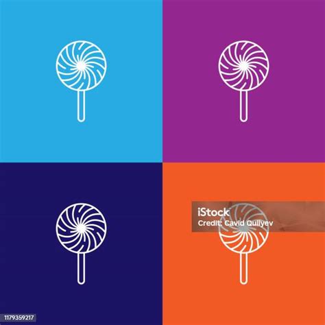 롤리팝 아이콘 할로윈 일러스트의 요소 프리미엄 품질의 그래픽 디자인 아이콘입니다 웹 사이트 웹 디자인 모바일 앱에 대한 기호 및 기호 컬렉션 아이콘 개념에 대한 스톡 벡터