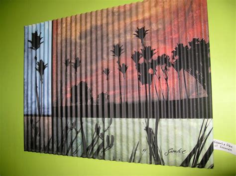 Lesley Turner Corrugated Steel Iron Art And Architecture