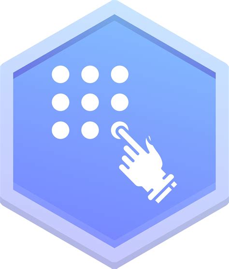 Password Lock Polygon Icon 38505365 Vector Art At Vecteezy