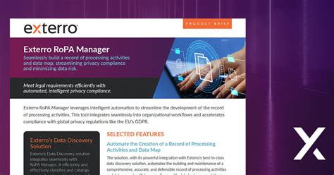 Ropa Manager Product Brief