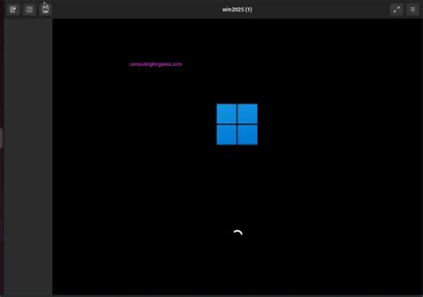 How To Install Windows Server 2025 On Kvm Hypervisor Computingforgeeks