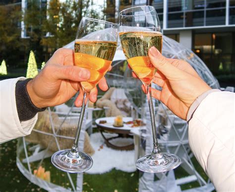 Dine In A Cozy Igloo At This Winter Chalet Themed Experience