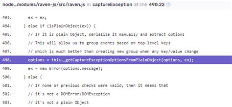 error captureexception raven js src raven · issue 418 · getsentry