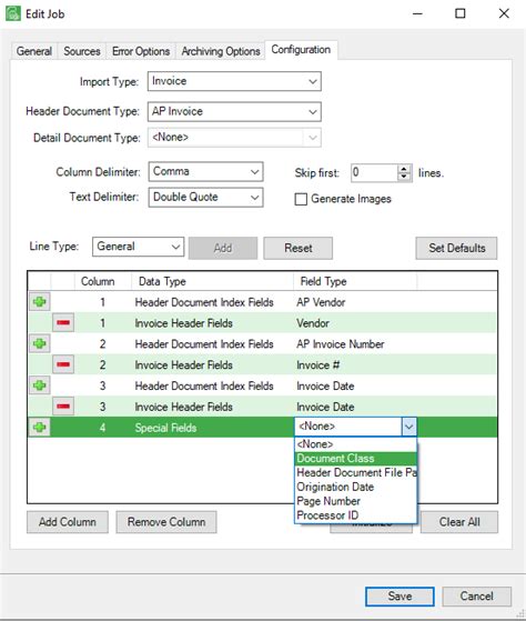 Administration Documents Document Classes Document Class Field Locations In Sage Paperless