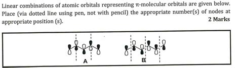 Solved Linear Combinations Of Atomic Orbitals Representing