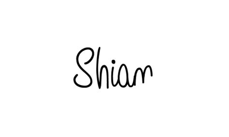 93 Shian Name Signature Style Ideas Great Esignature