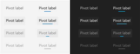 Proposal Pivot Visual Refresh · Issue 3957 · Microsoftmicrosoft Ui Xaml · Github