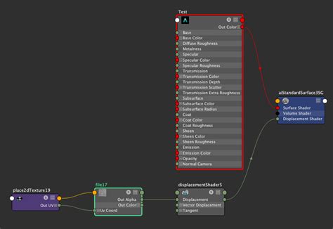 displacement map disappearing in graph network autodesk community