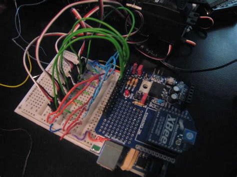 arduino wireless mano animatronic paso 4 la mano