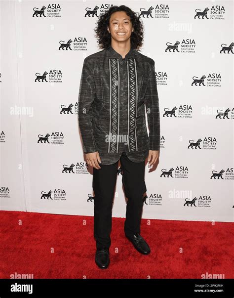 Los Angeles Usa 20th Feb 2024 Kieran Tamondong Arrives At The 14th
