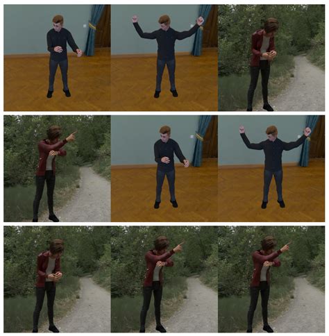 Animated Gestures Dataset Synthesis AI