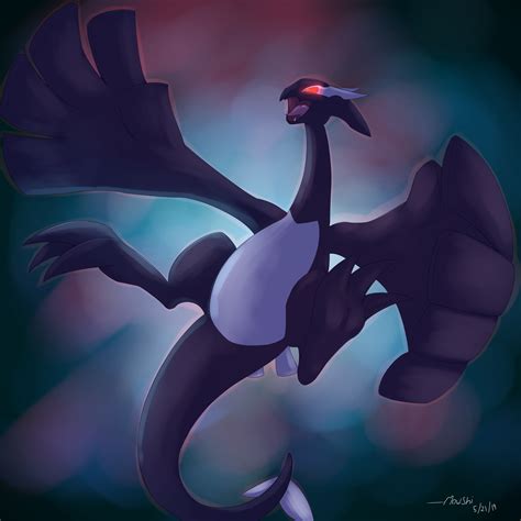 Shadow Lugia Art