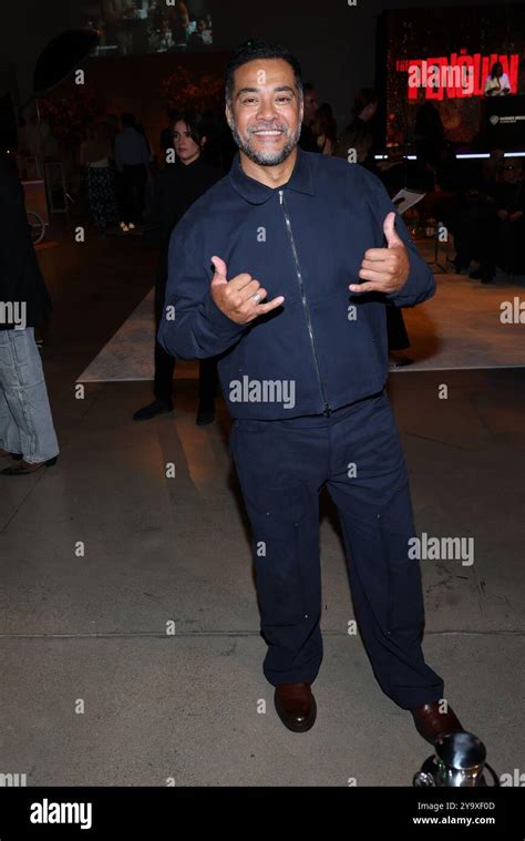 Los Angeles Usa 11th Oct 2024 Robbie Magasiva Attends Warner Bros
