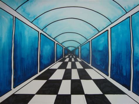 1 Point Perspective Drawing Ideas