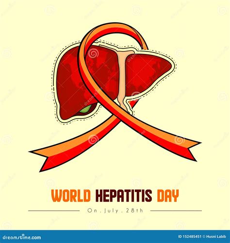 World Hepatitis Day Vector Design Stock Vector Illustration Of Banner