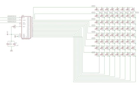 MAX7221 No Output To LED Matrix LEDs And Multiplexing Arduino Forum