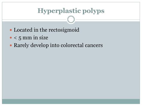 Colonic Polyps презентация онлайн
