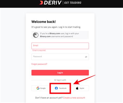 Deriv Login How To Sign In For Your Account All Steps